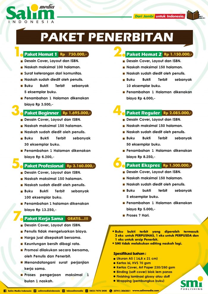 Paket Penerbitan - Salim Media Indonesia